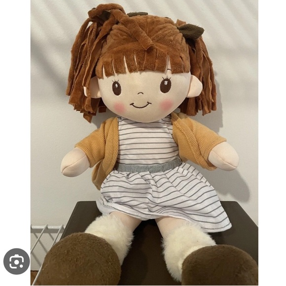 linzytoys | Toys | Linzy Toys Little Sweet Hearts Plush Rag Doll Auburn ...